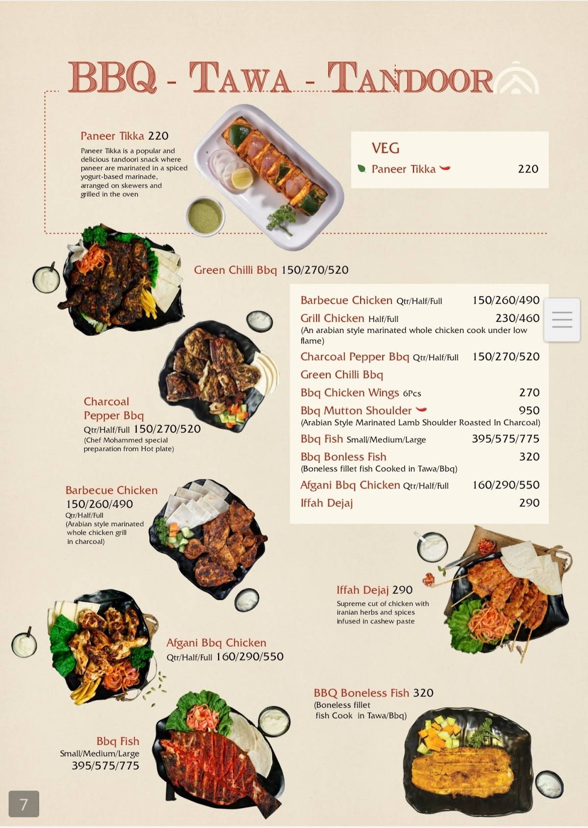 Menu at Copper Kitchen, Thamarassery