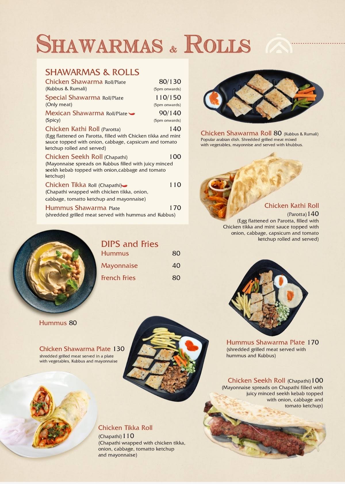 Menu at Copper Kitchen, Thamarassery