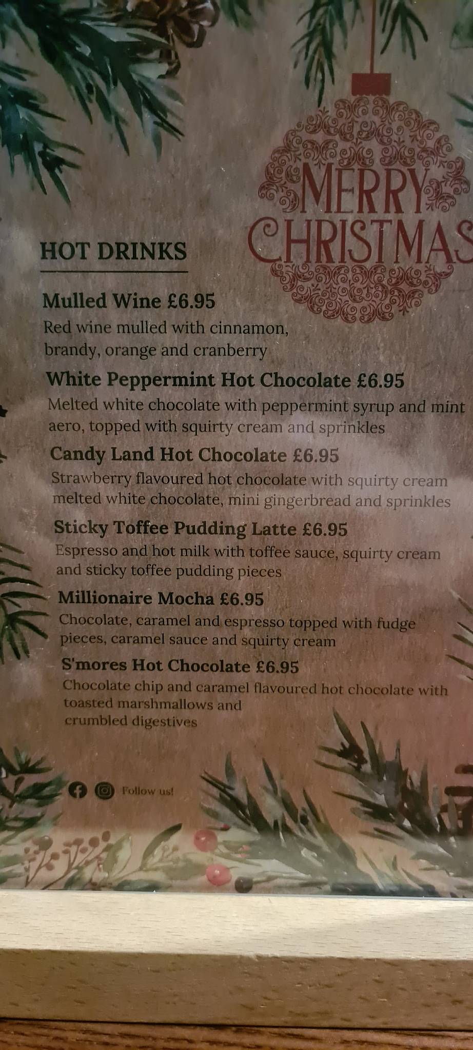 Menu at DV8 Bar & Lounge, Congleton