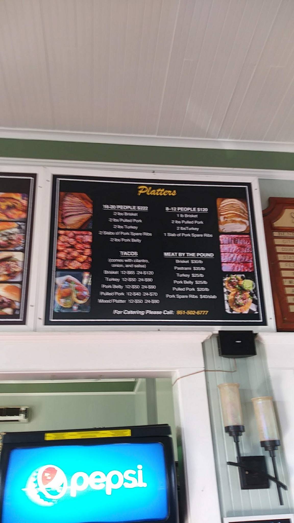 Menu at Destination Smokehouse & Eatery BBQ, Hemet
