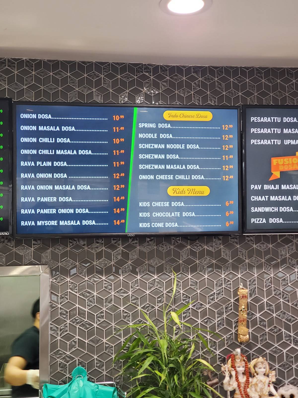 Menu at Dosa House Pure Vegetarian Indian Food restaurant, Bellevue