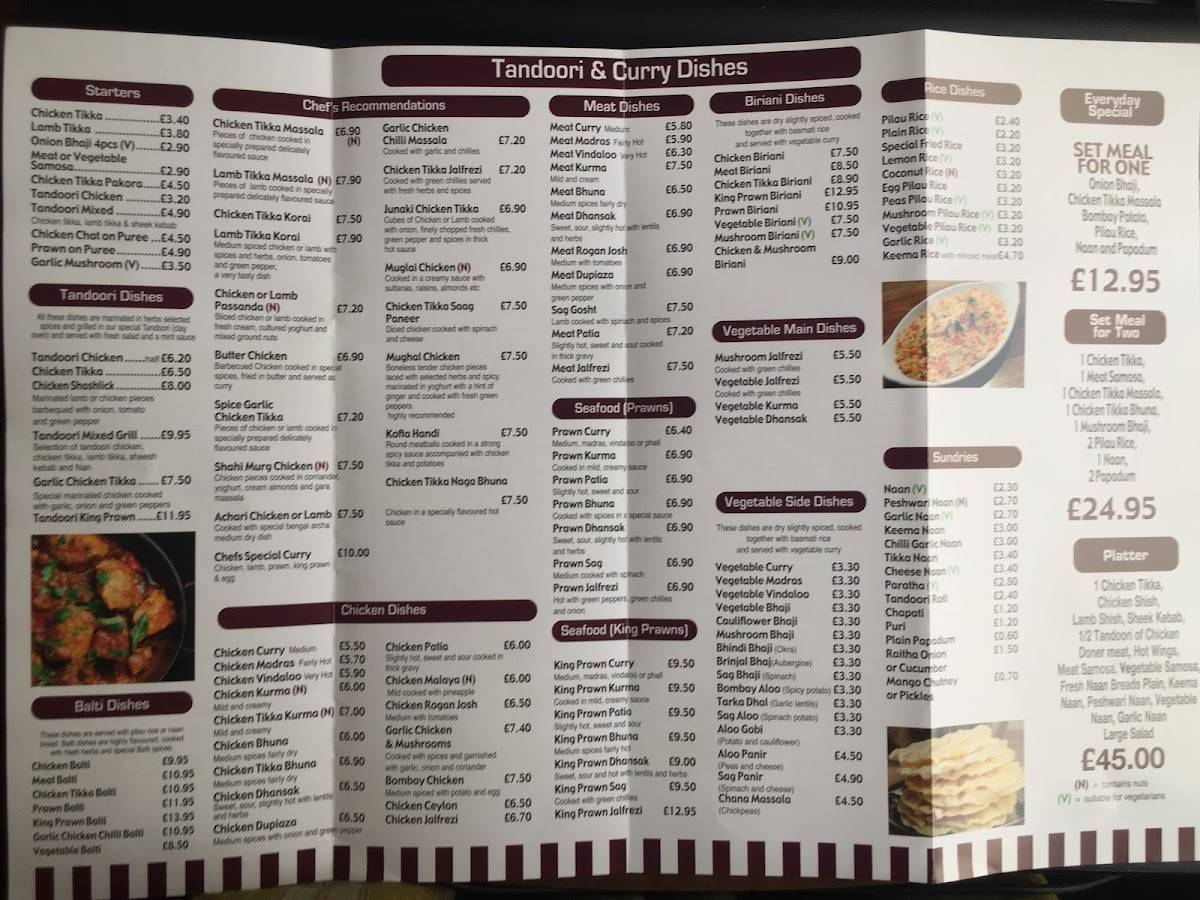 Menu at Chicken n Spice Henlow fast food, Henlow