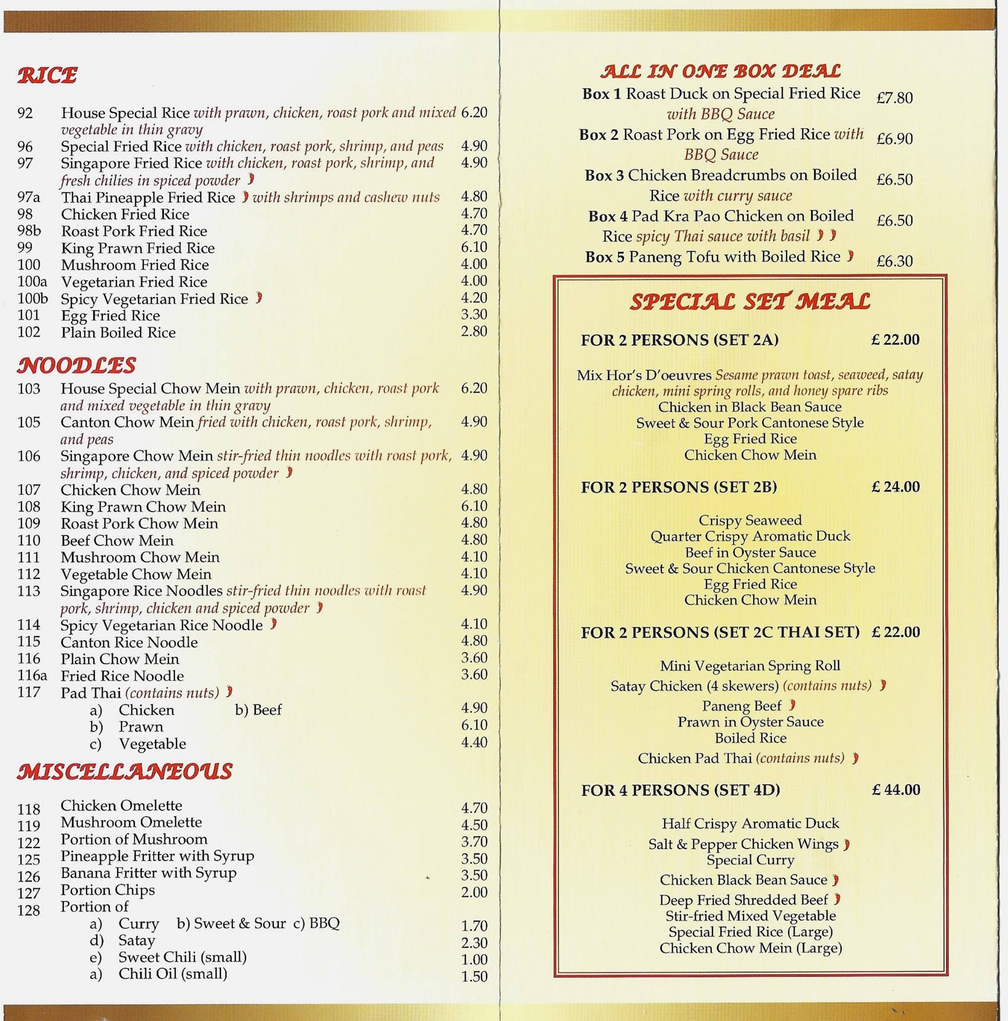 Menu at Master Chef fast food, Hornchurch, 112 Ardleigh Grn Rd