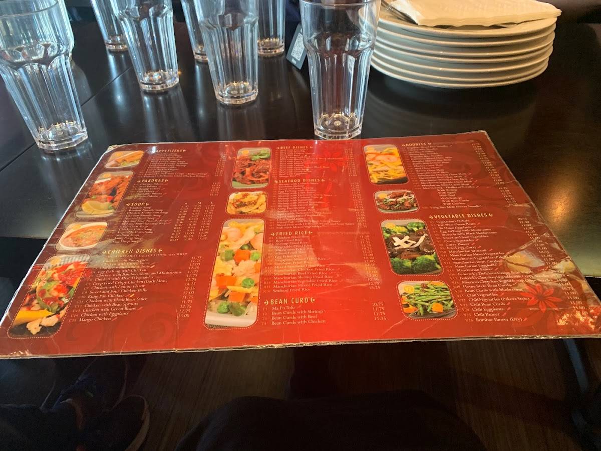 Menu at Federick Restaurant, Markham, 160 New Delhi Dr