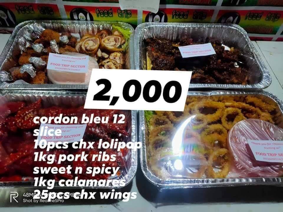 Menu at Food Trip Section restaurant, Cebu City, 218 EE Viking Alaska ...