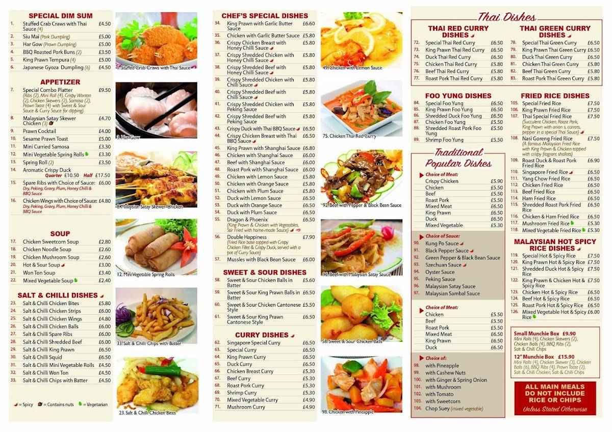 Menu at Foodaholic restaurant, Galston