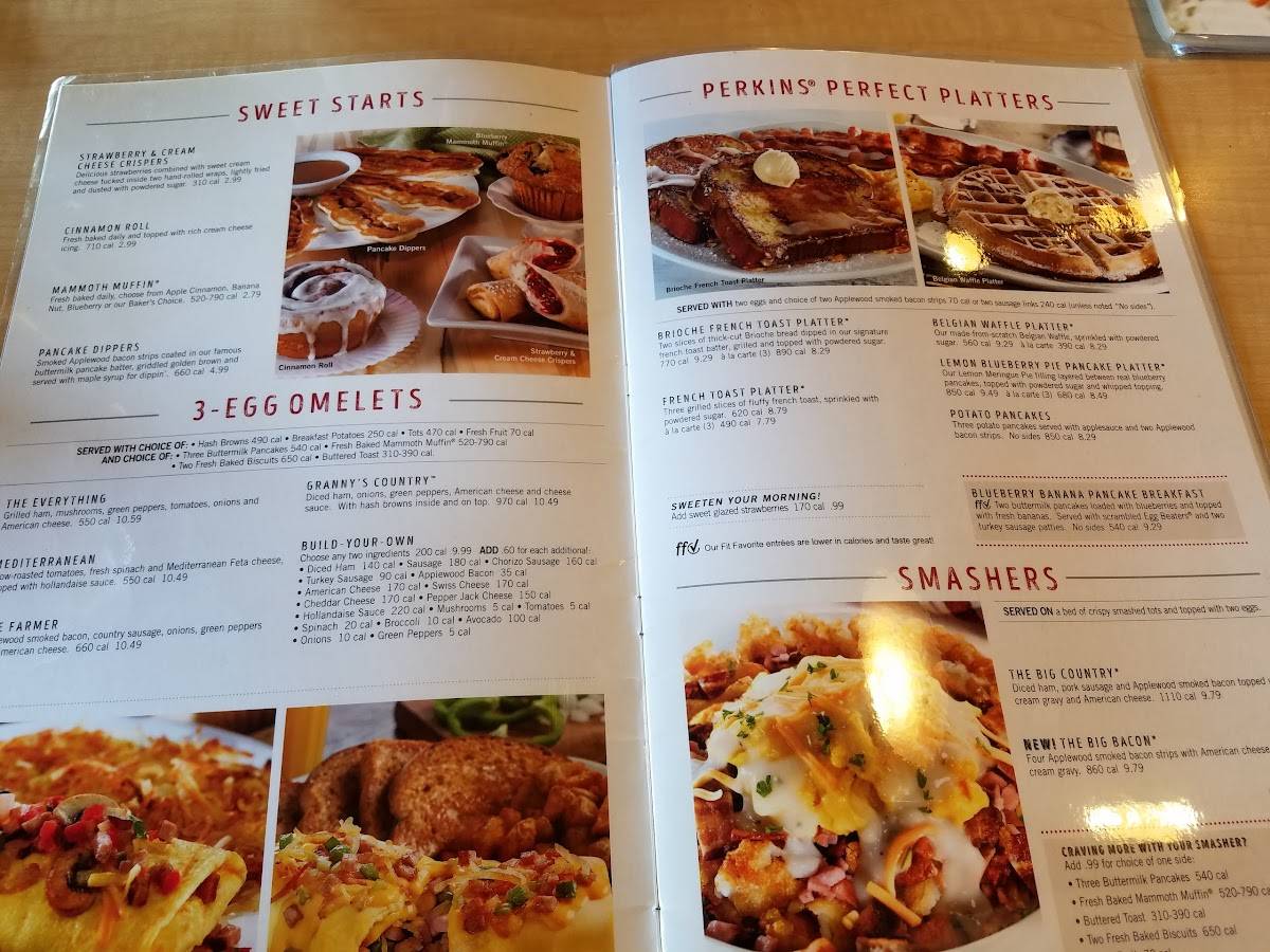 Menu at Perkins Restaurant & Bakery, Fort Dodge, 511 S 32nd St