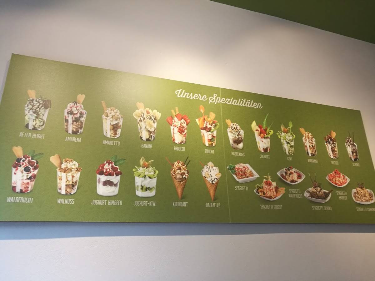 Speisekarte von Fresco Gelato, Halle (Saale)