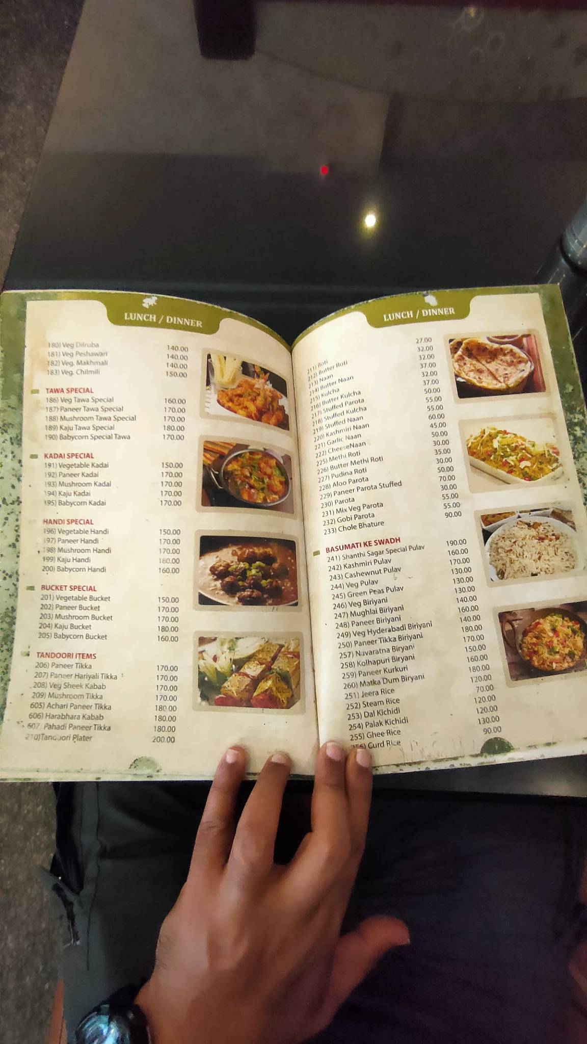Menu at HOTEL NEW SHANTHI SAGAR, Udupi