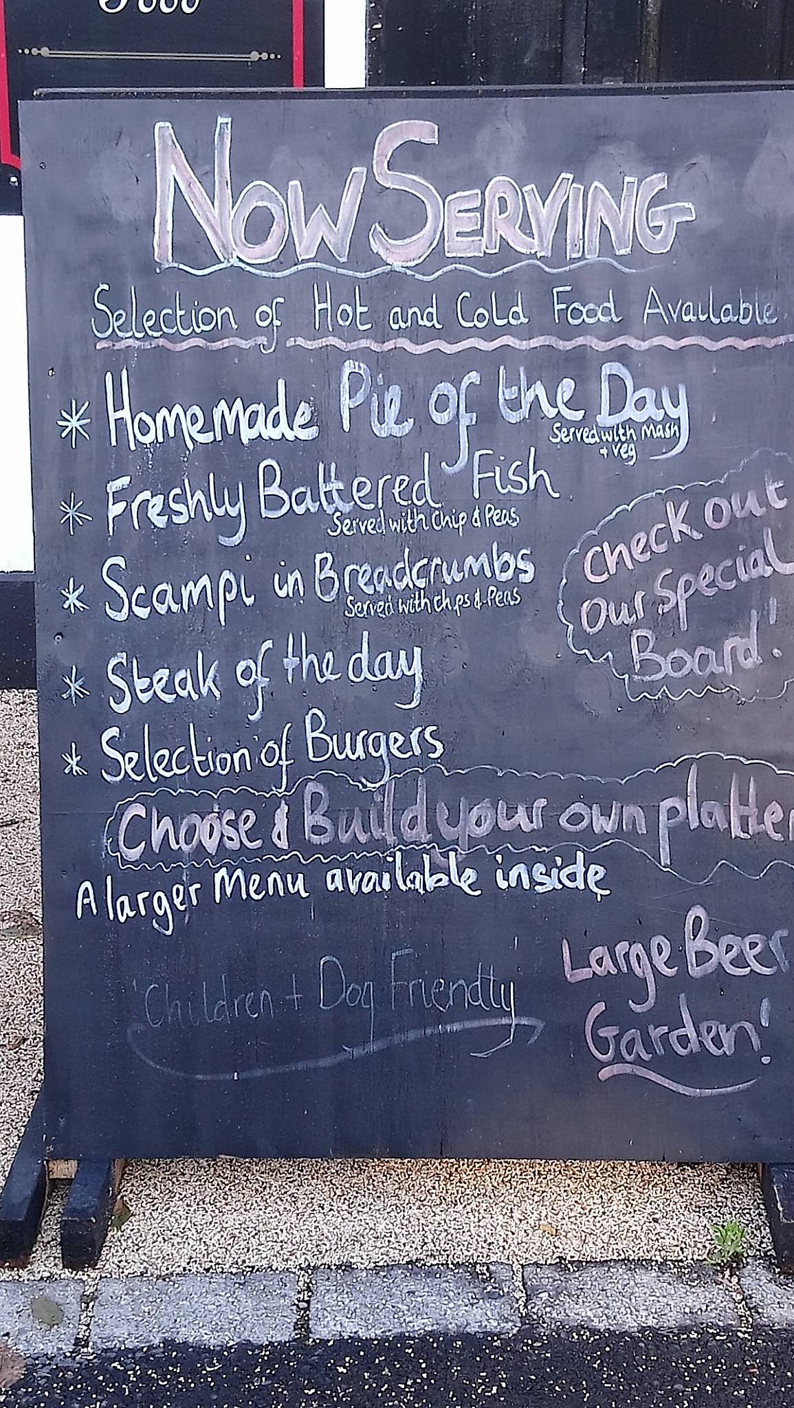 Menu at The Five Bells pub & bar, Harmondsworth, High St
