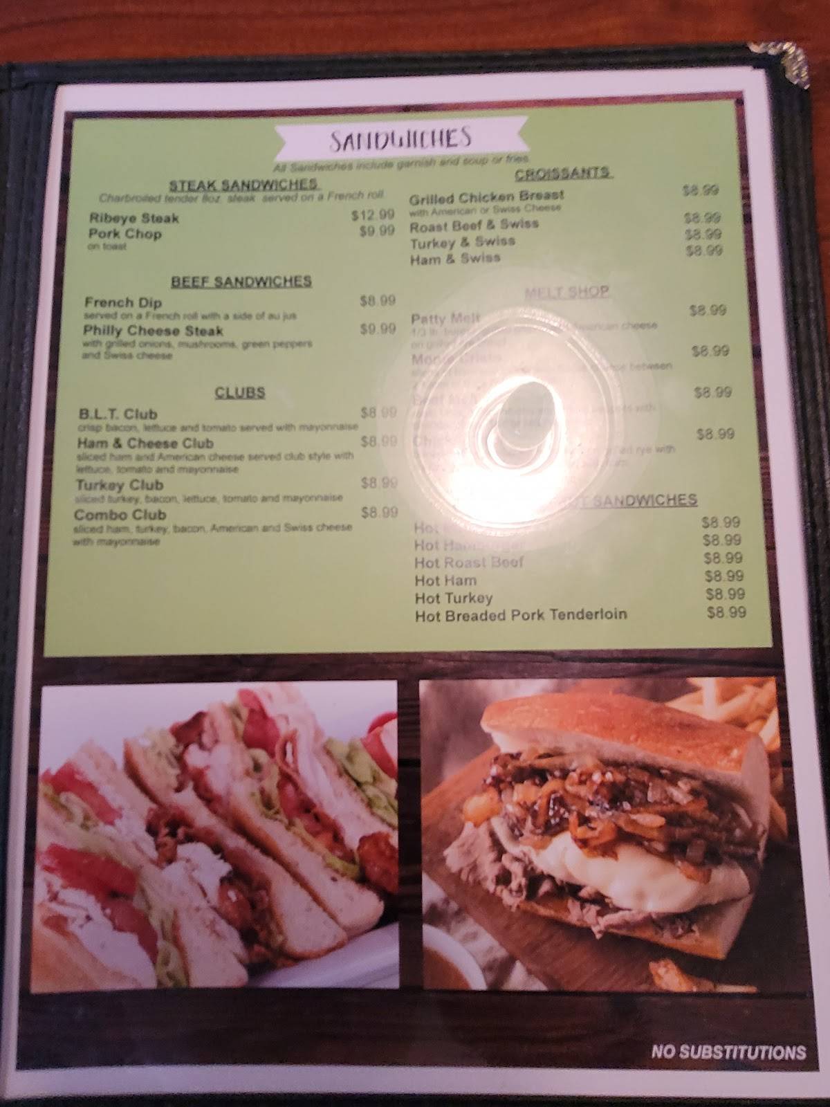 Menu at Hickory Grove Restaurant, Alton