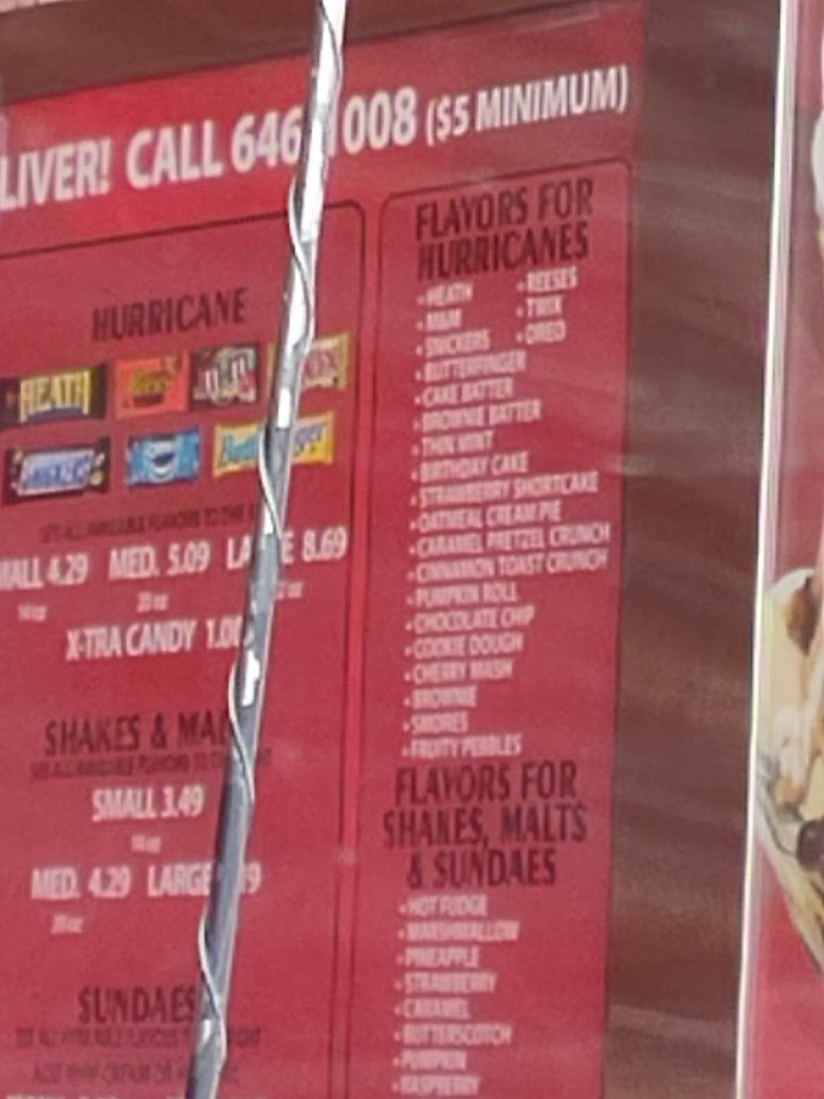 Menu at Hicks Home Town Drive-In restaurant, Chillicothe