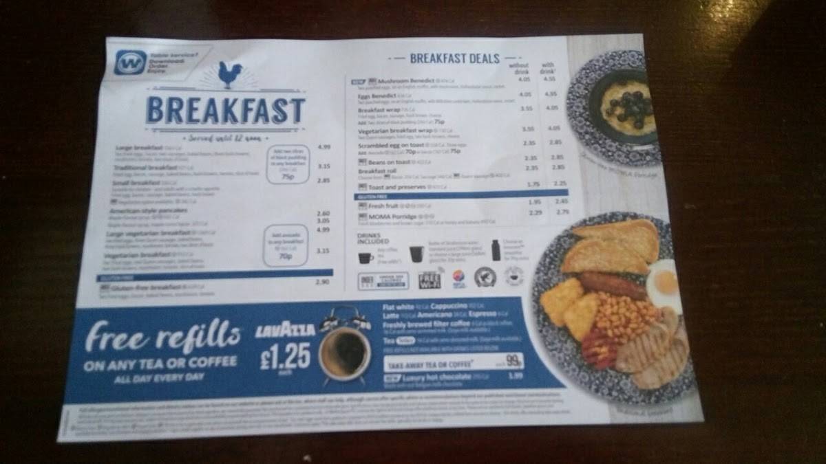 Menu at J.J. Moon's - JD Wetherspoon pub & bar, Wembley, 397 High Rd
