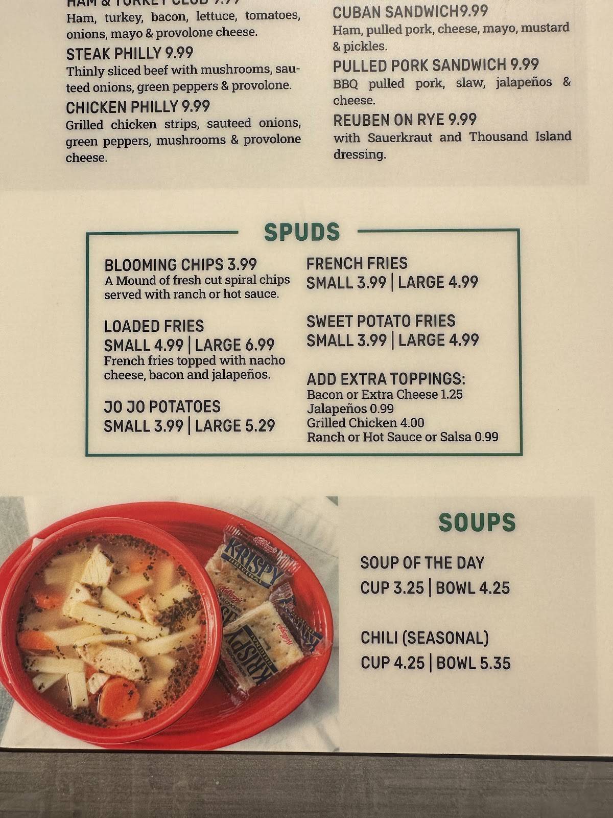 Menu at JP's Pizzeria & Grill, Calcutta