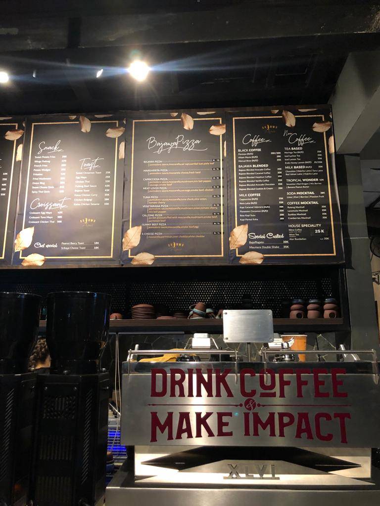 Carta de Kopi Bajawa Flores NTT Bintaro, Tangerang del Sur