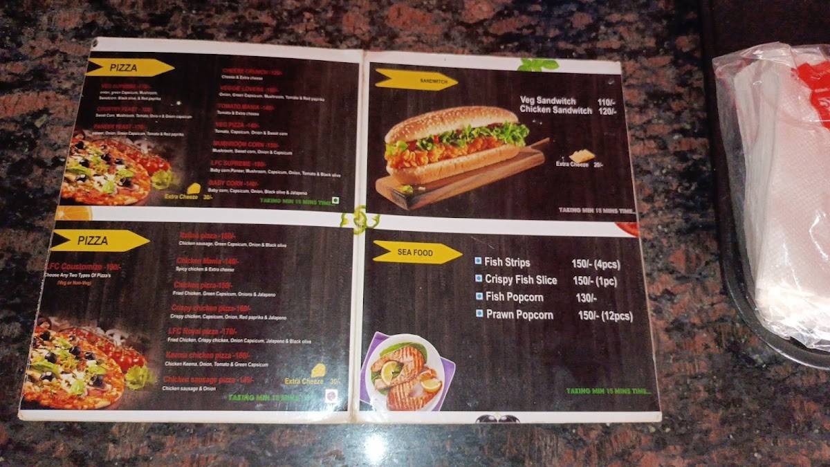 Menu at LAKSHMI FRIED CHICKEN (LFC), Kavali