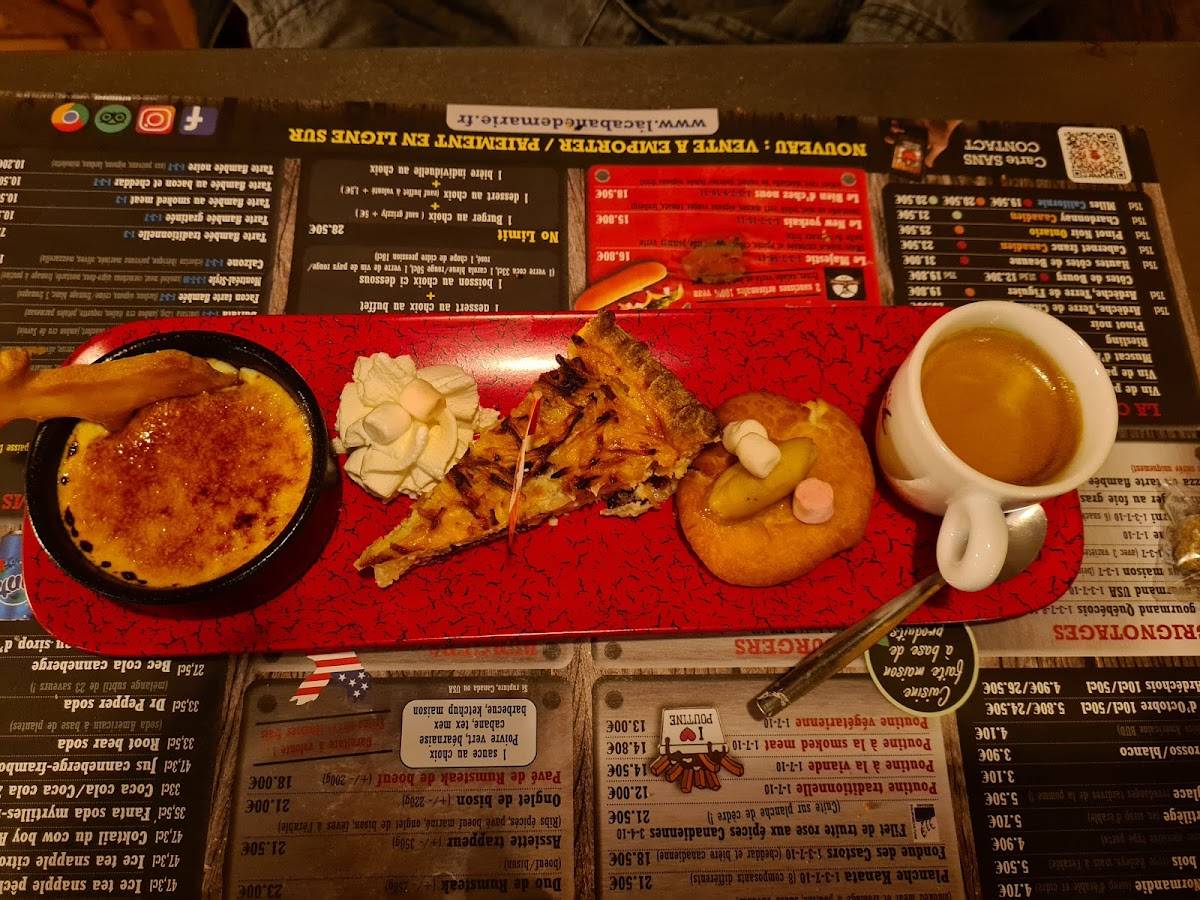 Menu au La Cabane de Marie Buhl-Lorraine restaurant, Buhl-Lorraine