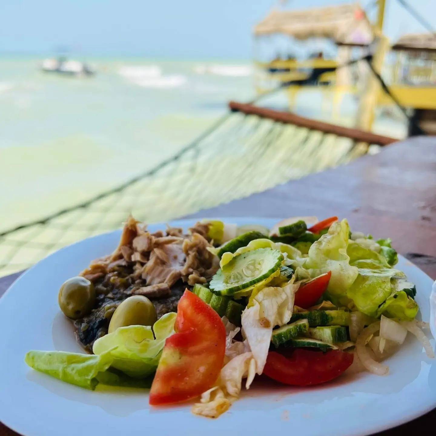 Carta del restaurante La Casa Coco Beach, Ghar al Milh