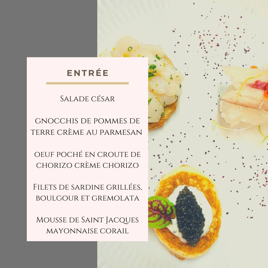Menu au Le Petit Prince restaurant, Chartres