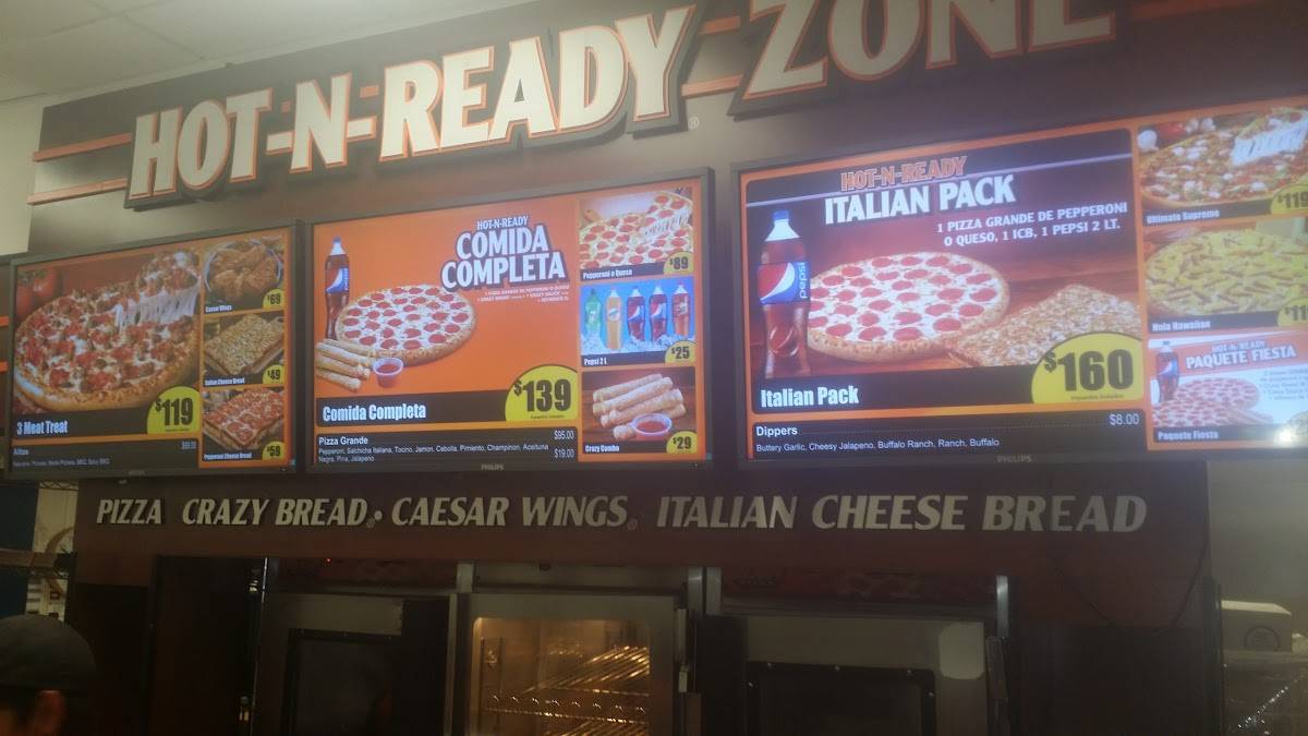 Carta del restaurante Little Caesars, Monterrey, Avenida Adolfo Ruiz ...