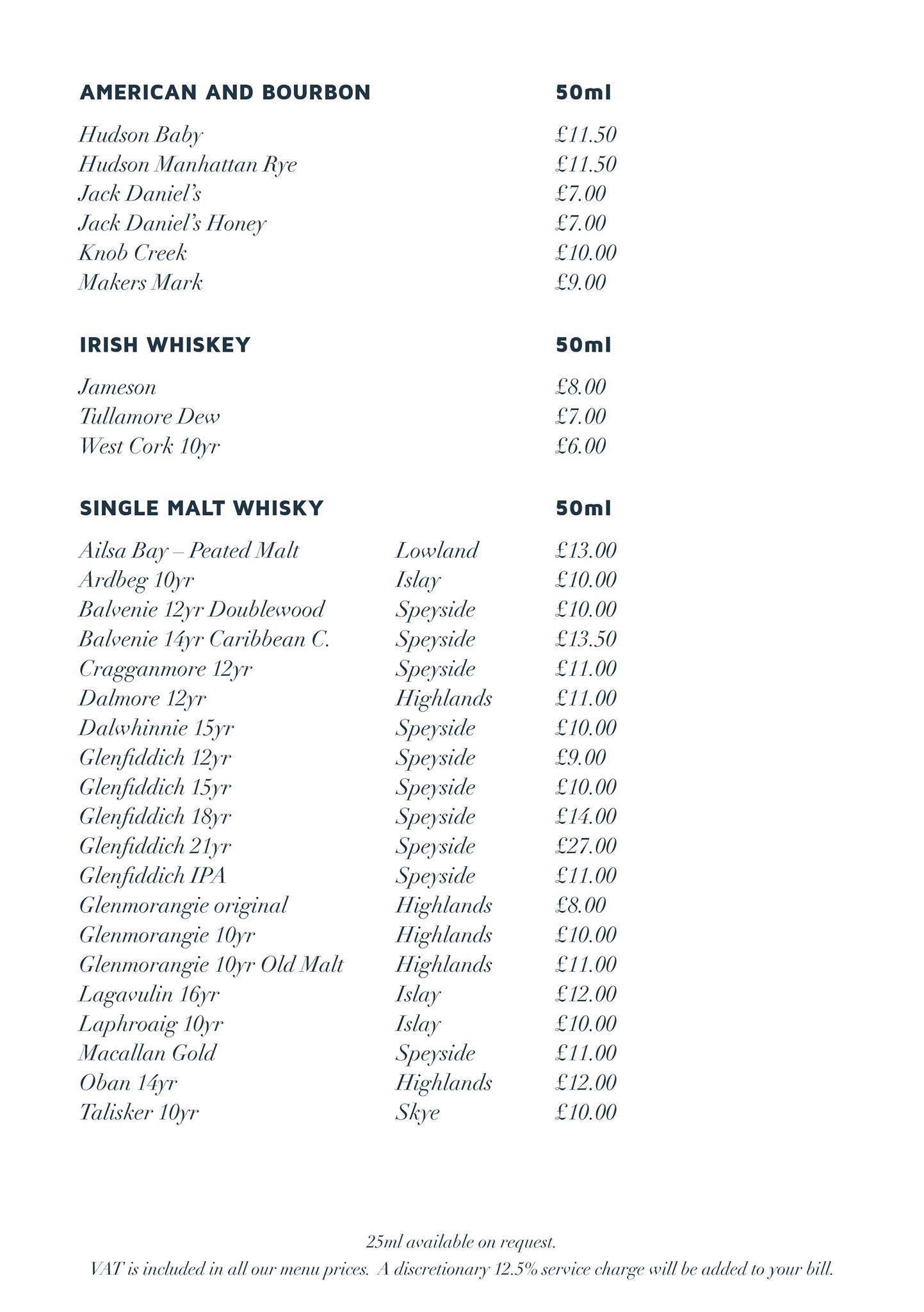 Menu at Bloom Kitchen & Bar, London, 1 King's Cross Rd