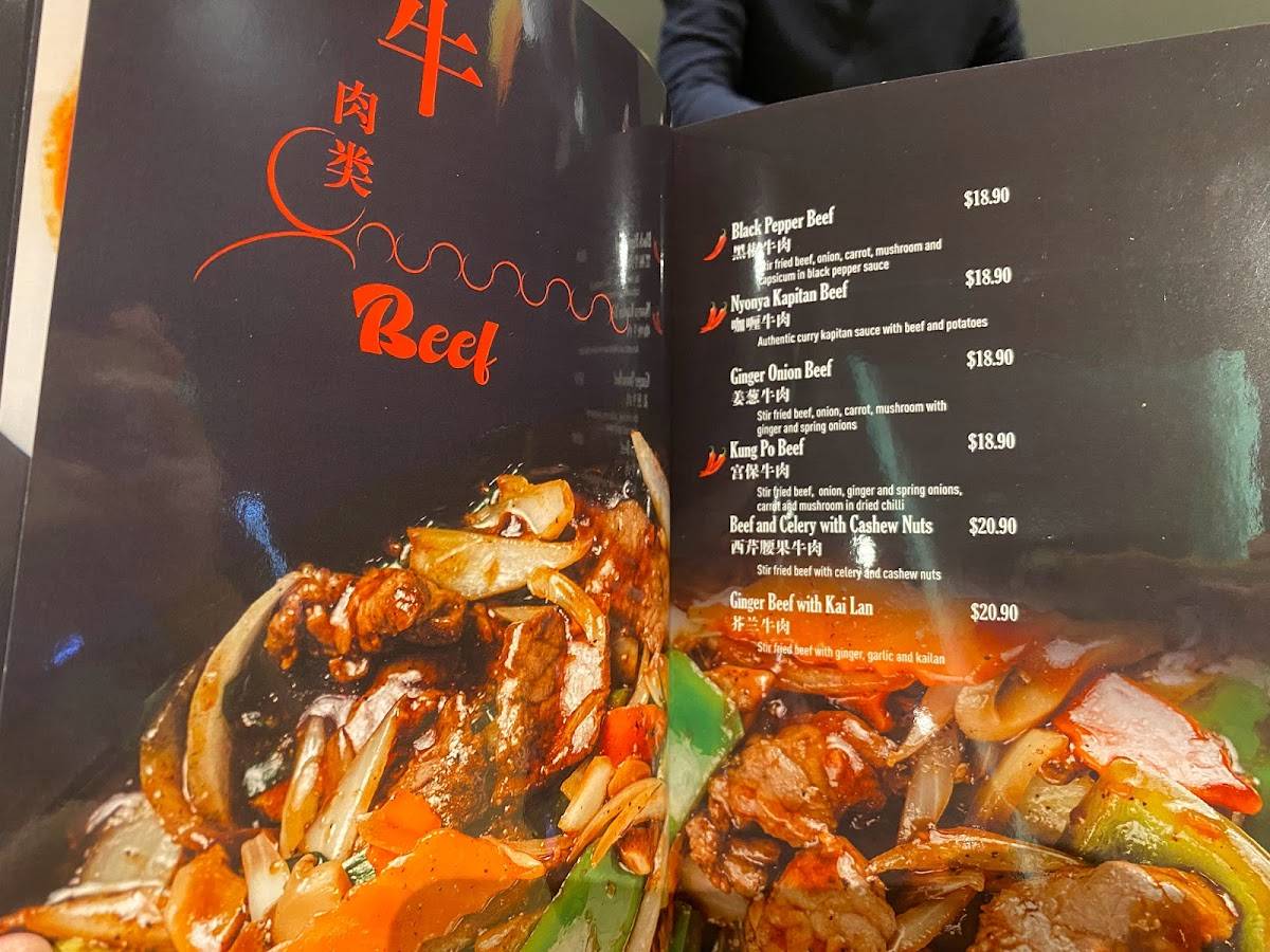 Menu at Malaysian Dining Delights restaurant, Parkwood