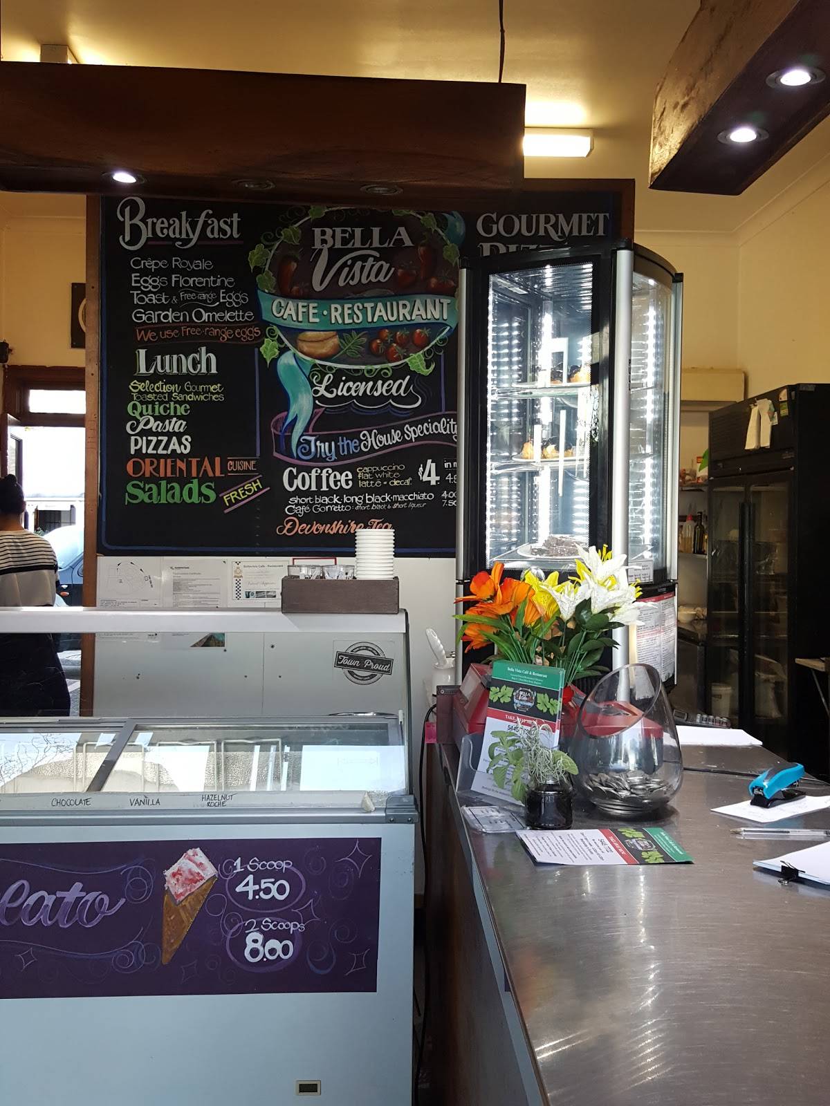 Menu at Bella Vista Pizza & Pasta pizzeria, Mapleton