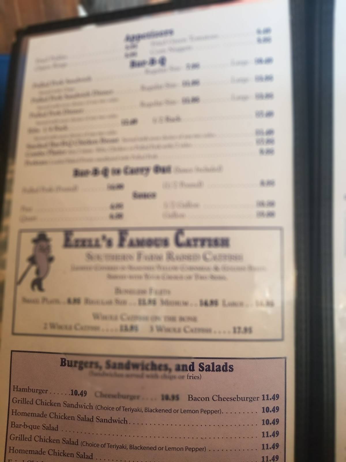 Menu at Mary's Kitchen restaurant, Fort Walton Beach, 99 Eglin Pkwy NE