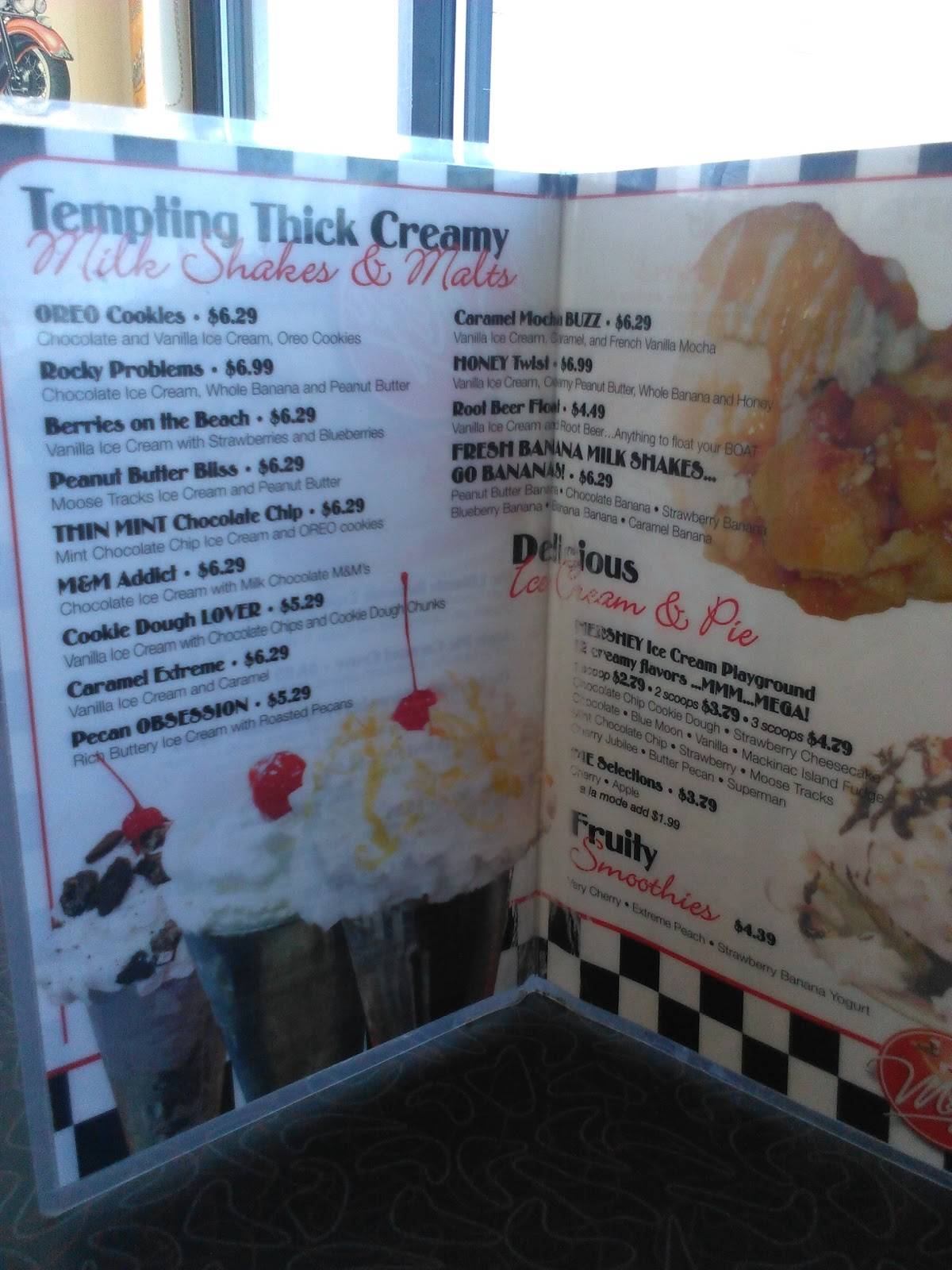 Menu at Mega Classic Diner restaurant, Flint