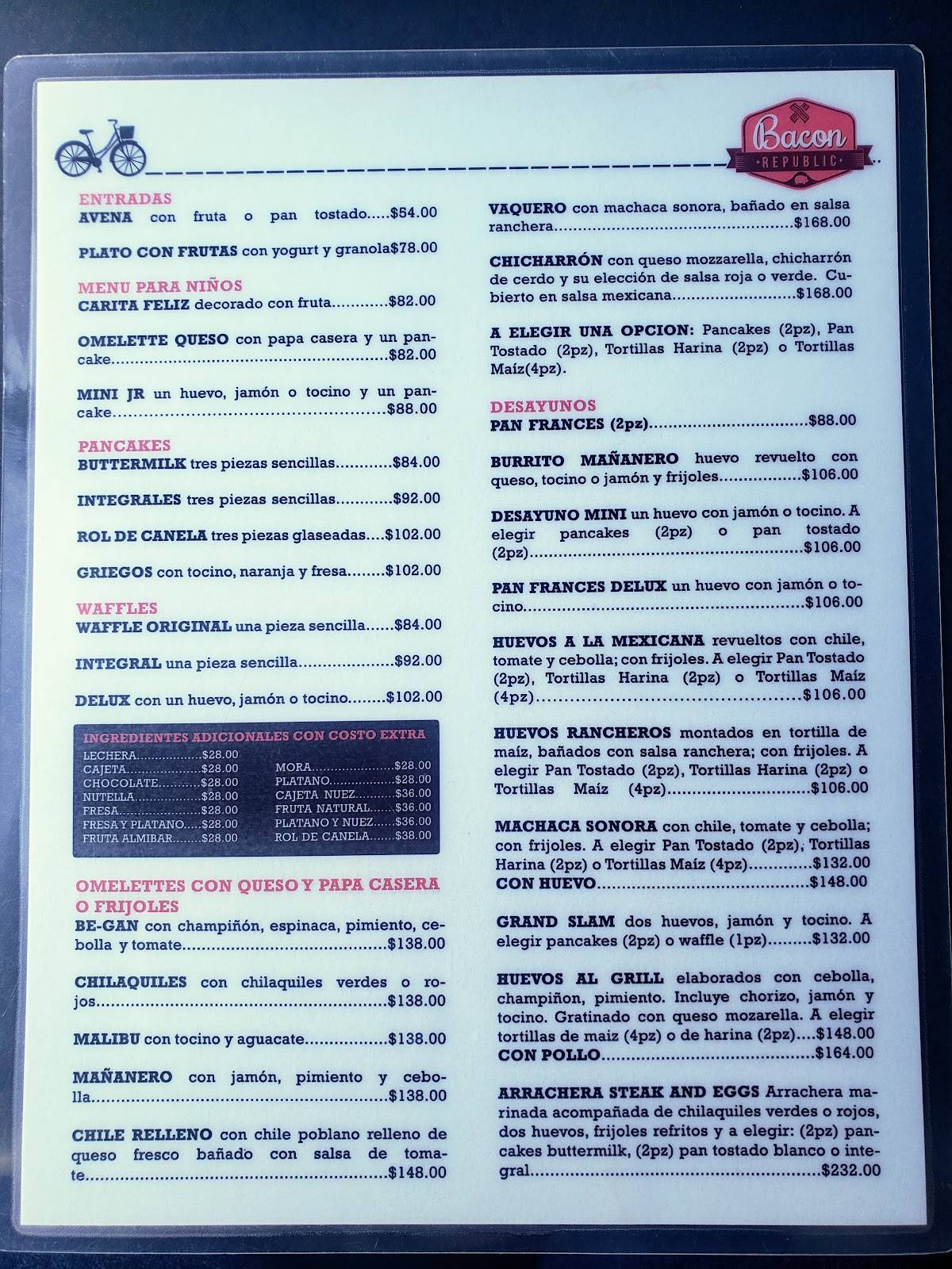 Carta de Bacon Republic, Mexicali