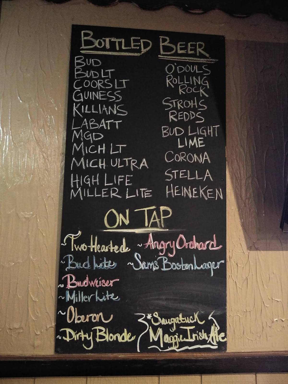 Menu at Miller's Time-Out restaurant, Battle Creek