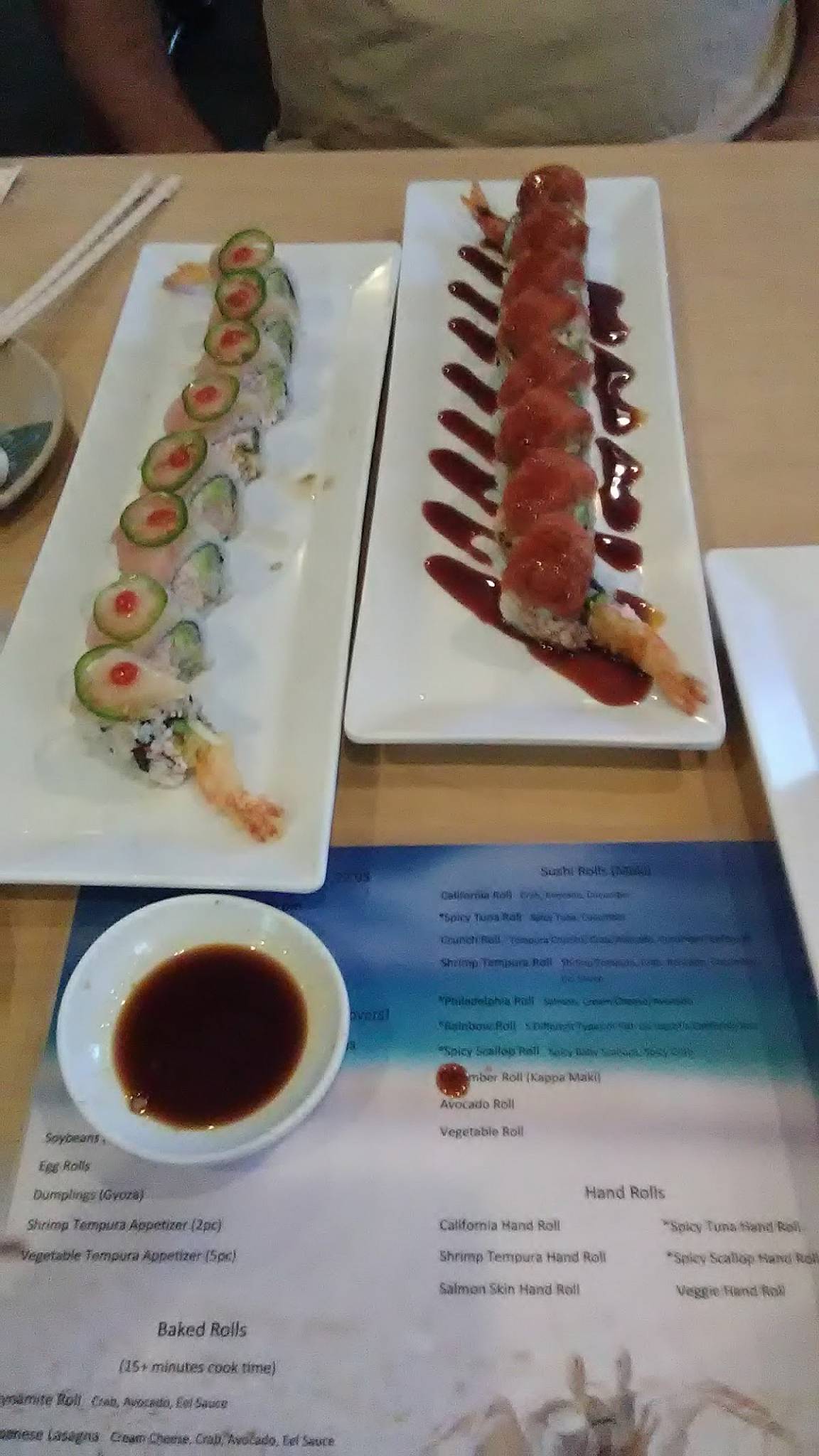 Menu at Minato Japanese & Korean Restaurant, Laughlin