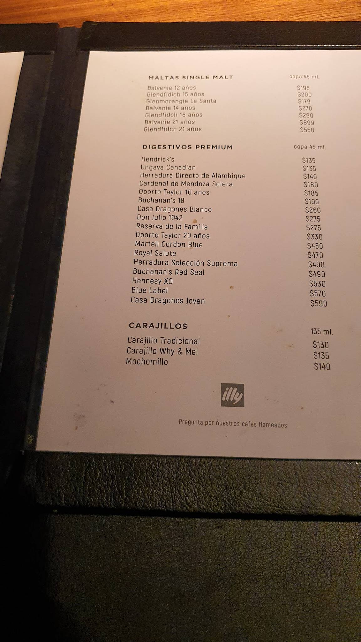 Carta del restaurante Mochomos Monterrey, San Pedro Garza García, Av ...