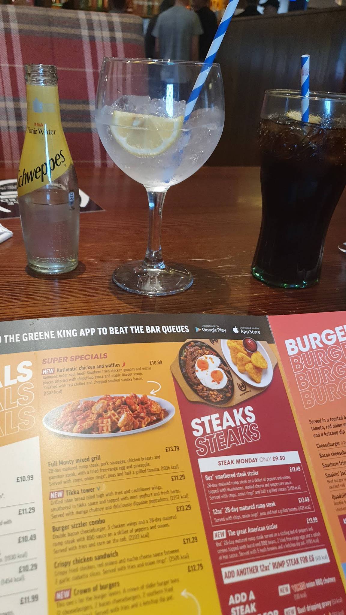 Menu at Old Farmhouse - Hungry Horse (Scunthorpe) pub & bar, Scunthorpe