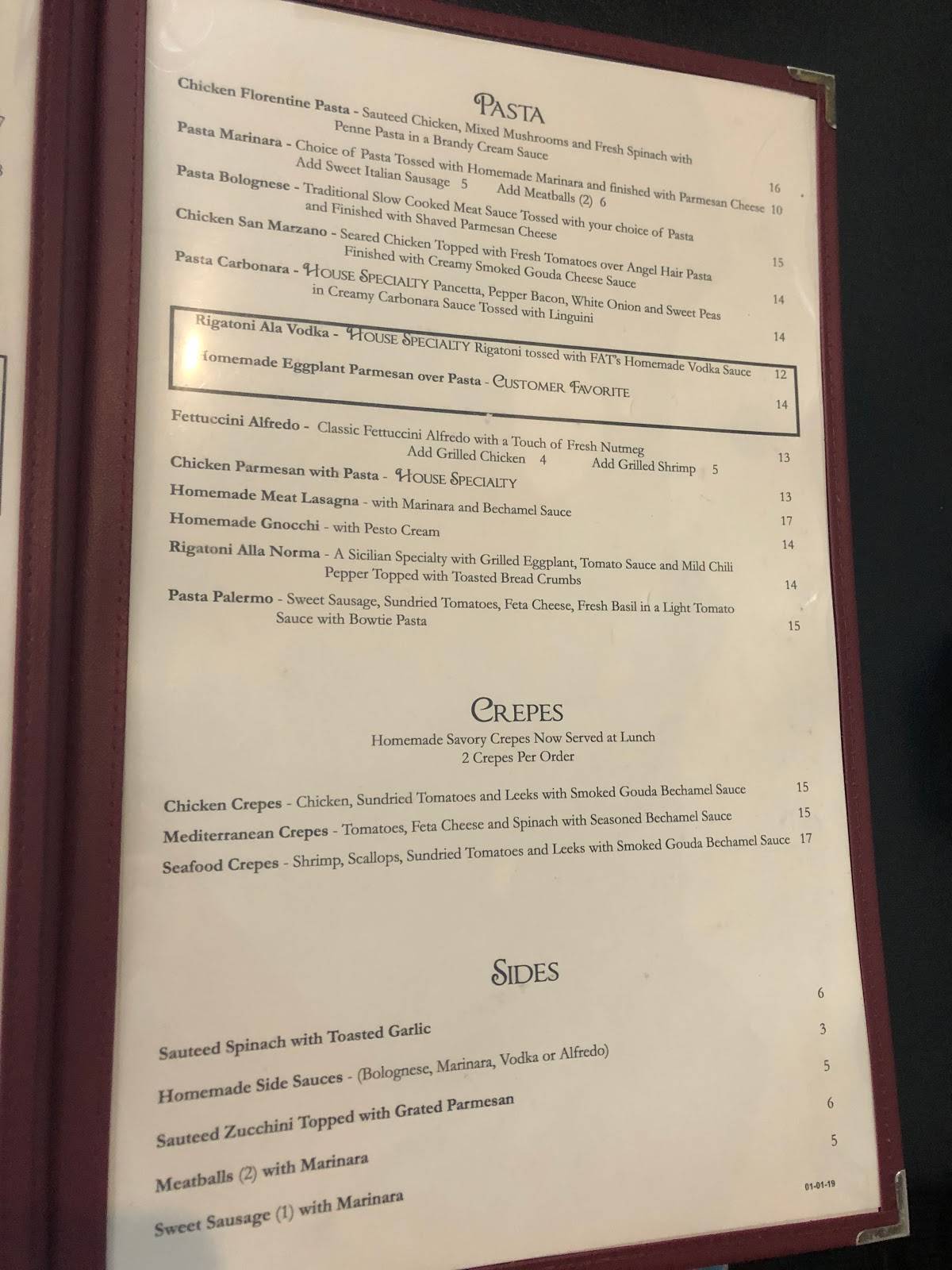 Menu at Clemenza's at Uptown pizzeria, Fort Walton Beach, 75 Eglin Pkwy ...