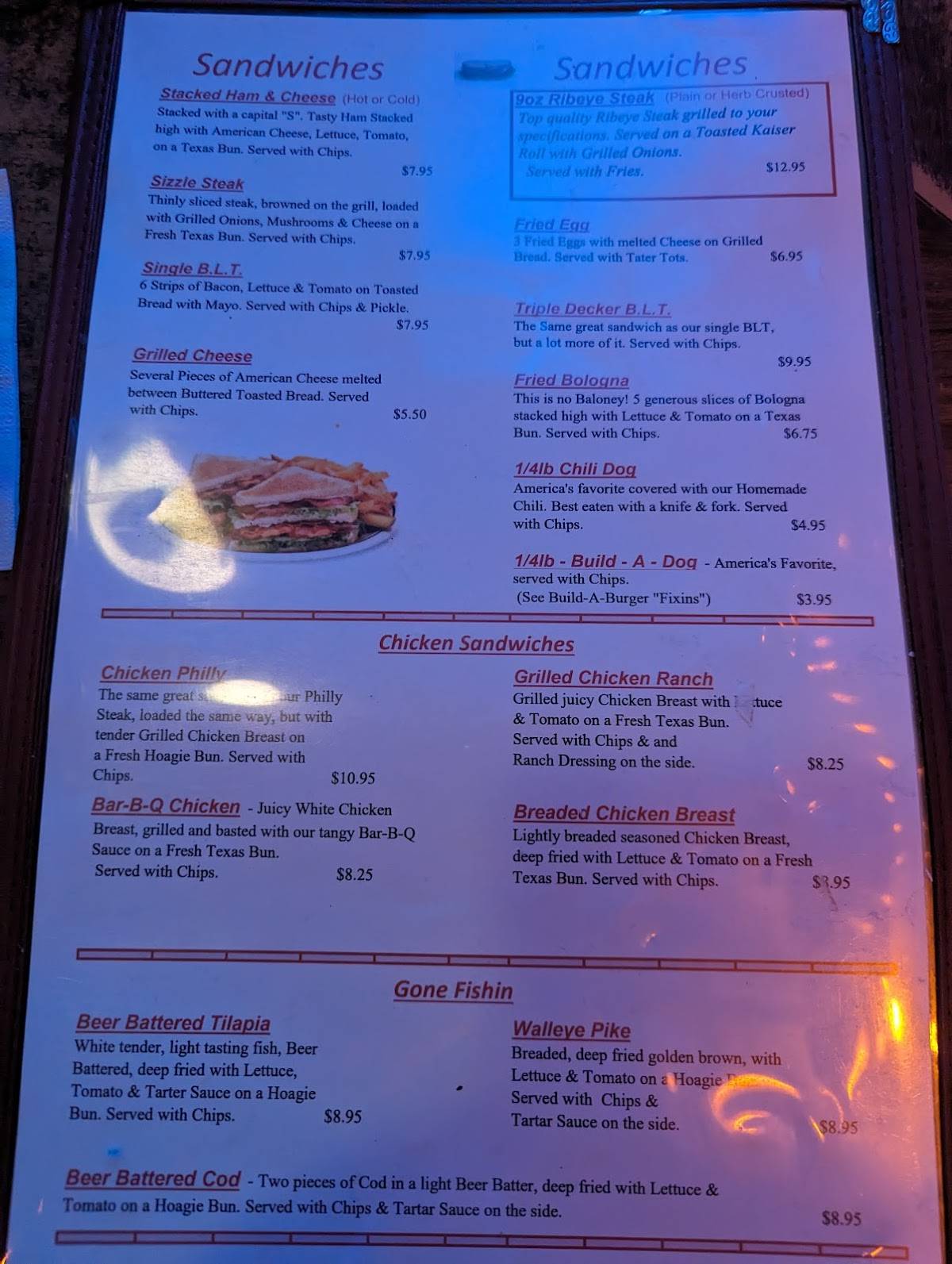 Menu at Post & Beam pub & bar, Cleveland