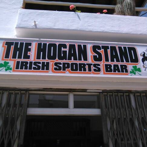Menu at Hogan Stand Irish Bar, Tías