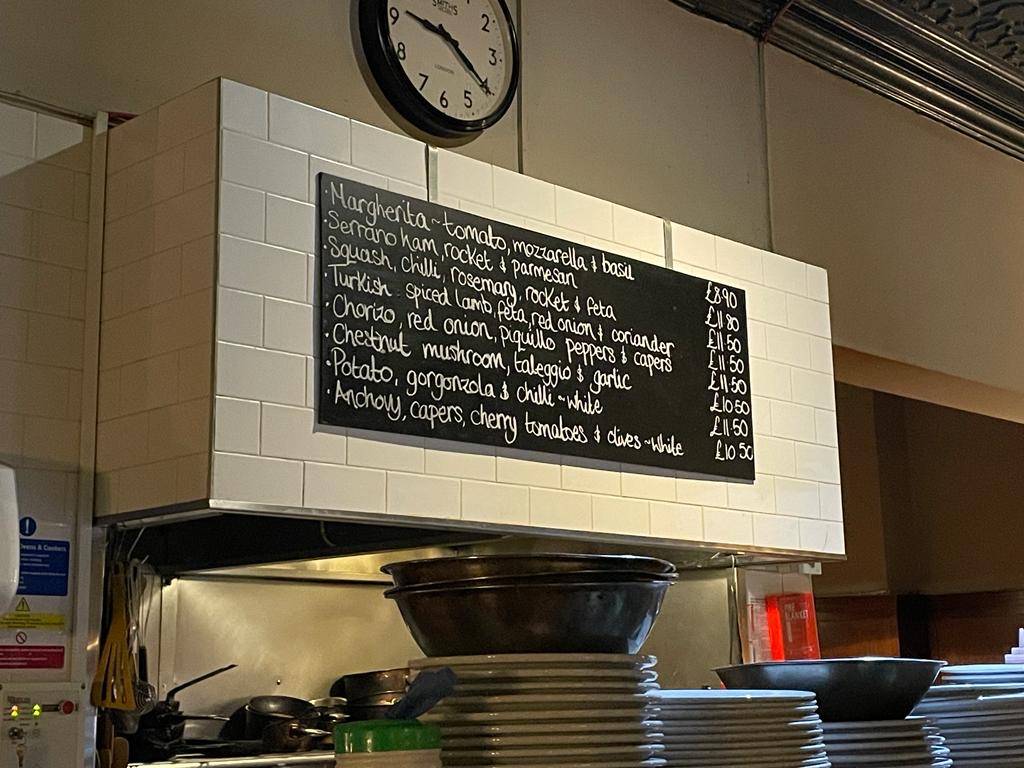 Menu at The Lord Stanley pub & bar, London, 51 Camden Park Rd