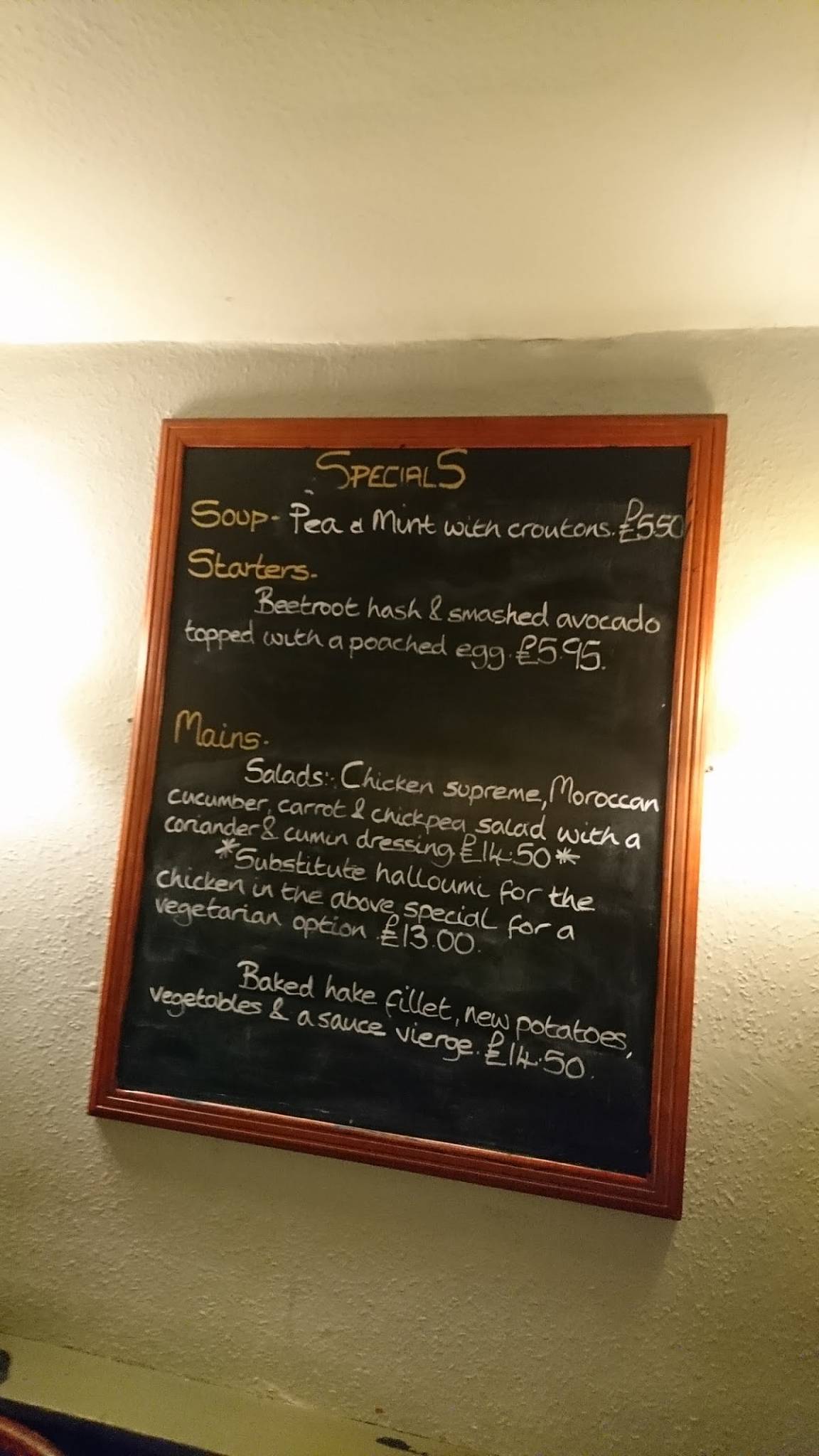 Menu at The Swan Inn & Bistro pub & bar, Olney