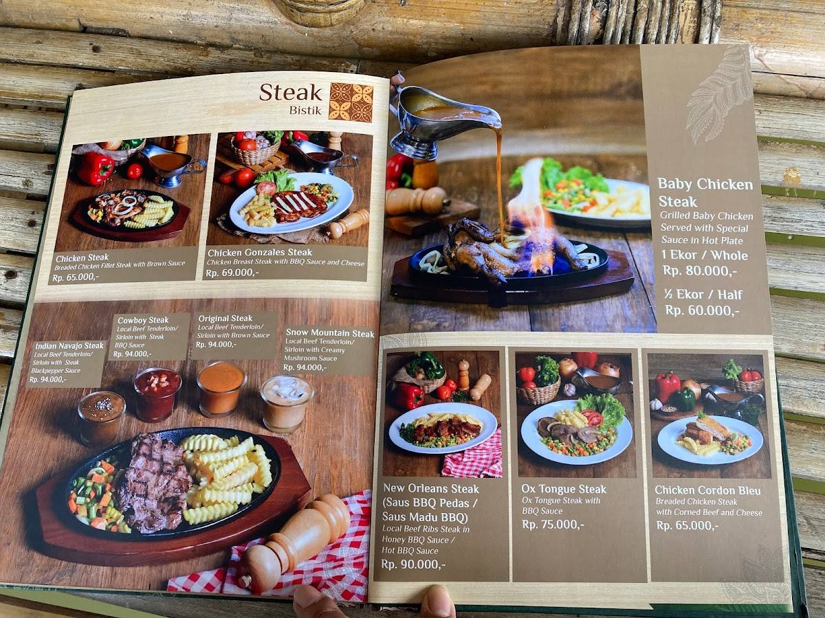 Menu at RM Handayani - Wisata Paiton restaurant, Triwungan, Jl. Raya ...