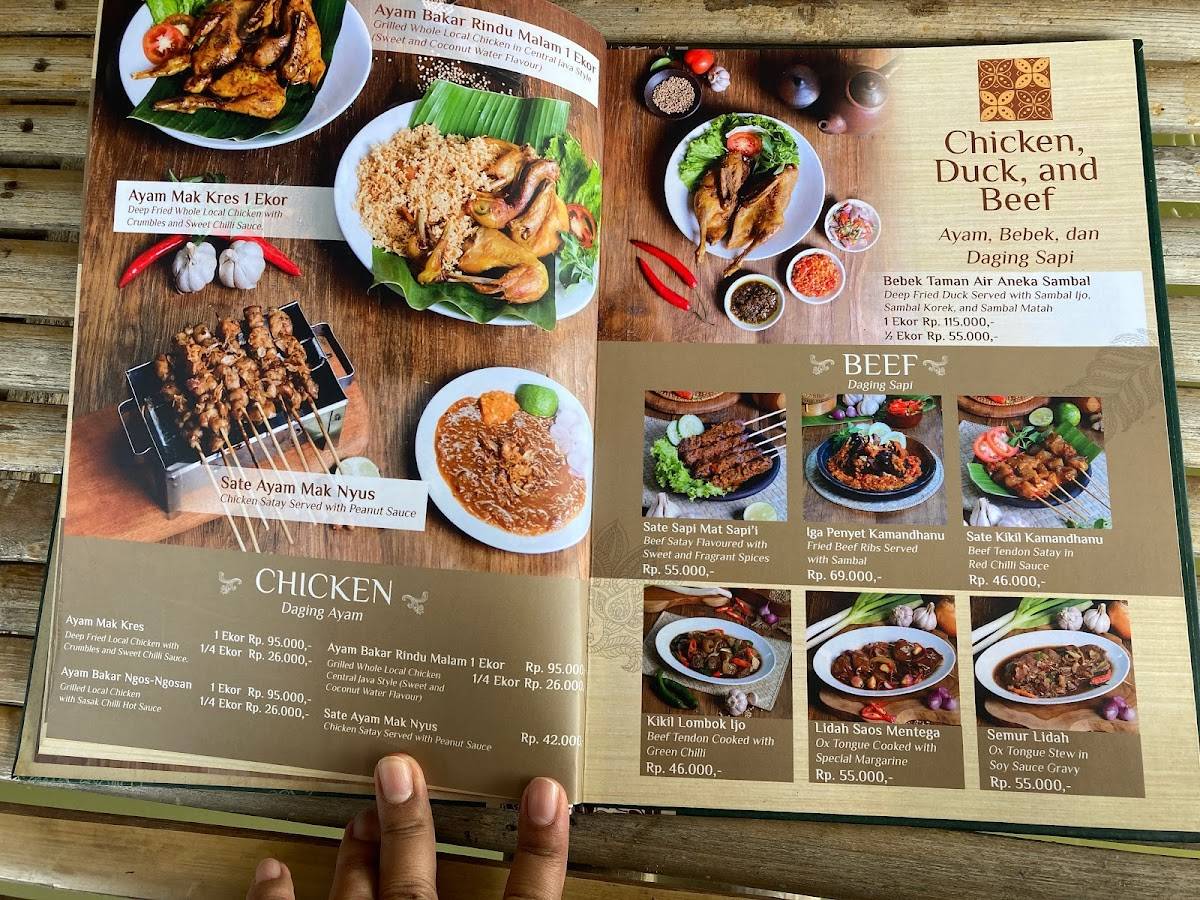 Menu at RM Handayani - Wisata Paiton restaurant, Triwungan, Jl. Raya ...