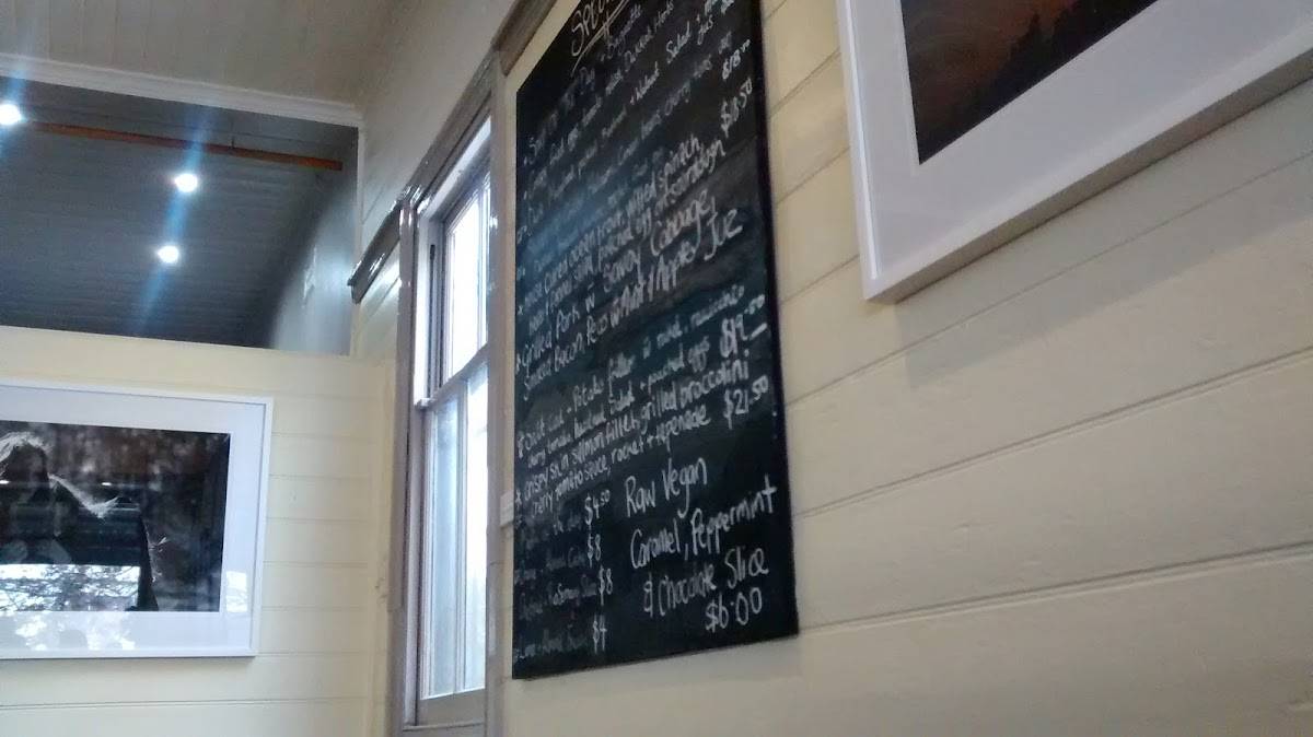 Menu at Red Door Cafe, Leura