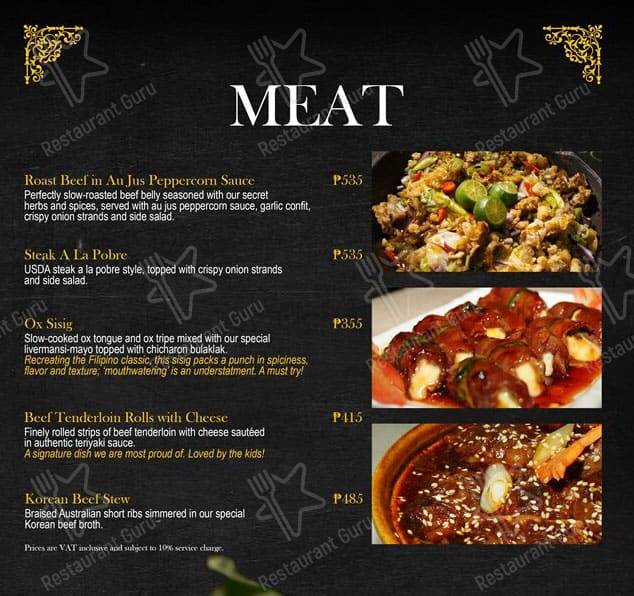 Menu at Bistro Charlemagne restaurant, Santa Rosa, Ayala Malls Solenad ...