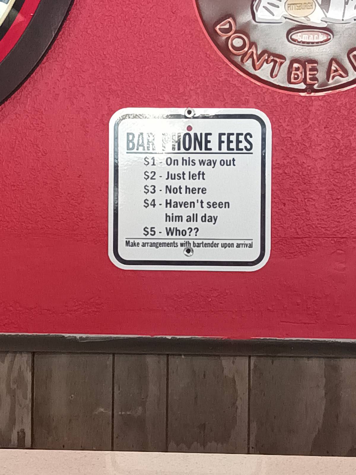 Menu at Bummie's On Main restaurant, Newark