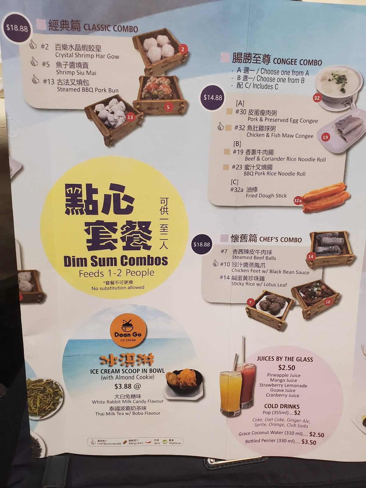 Menu at Chef 88 Elite Fine Dining restaurant, Markham