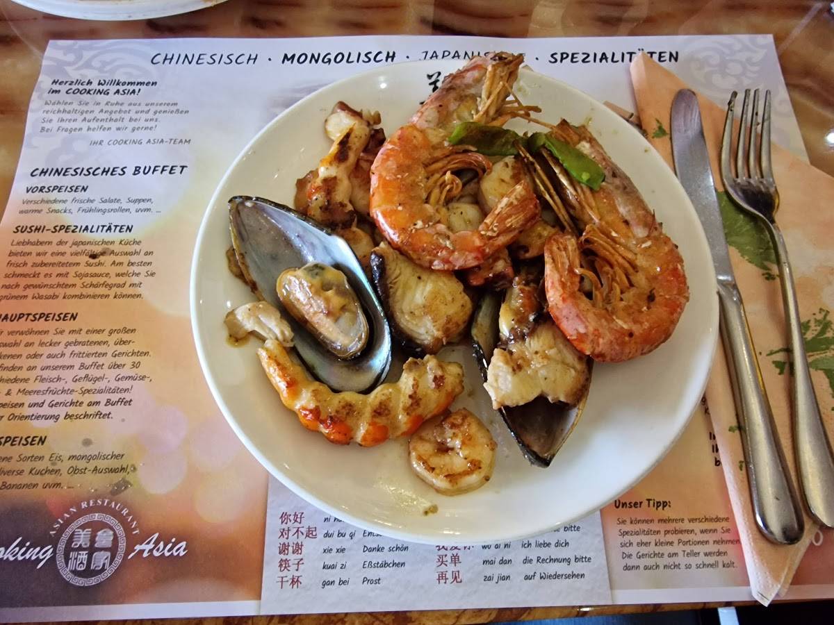 Speisekarte von Cooking Asia Freising restaurant, Freising