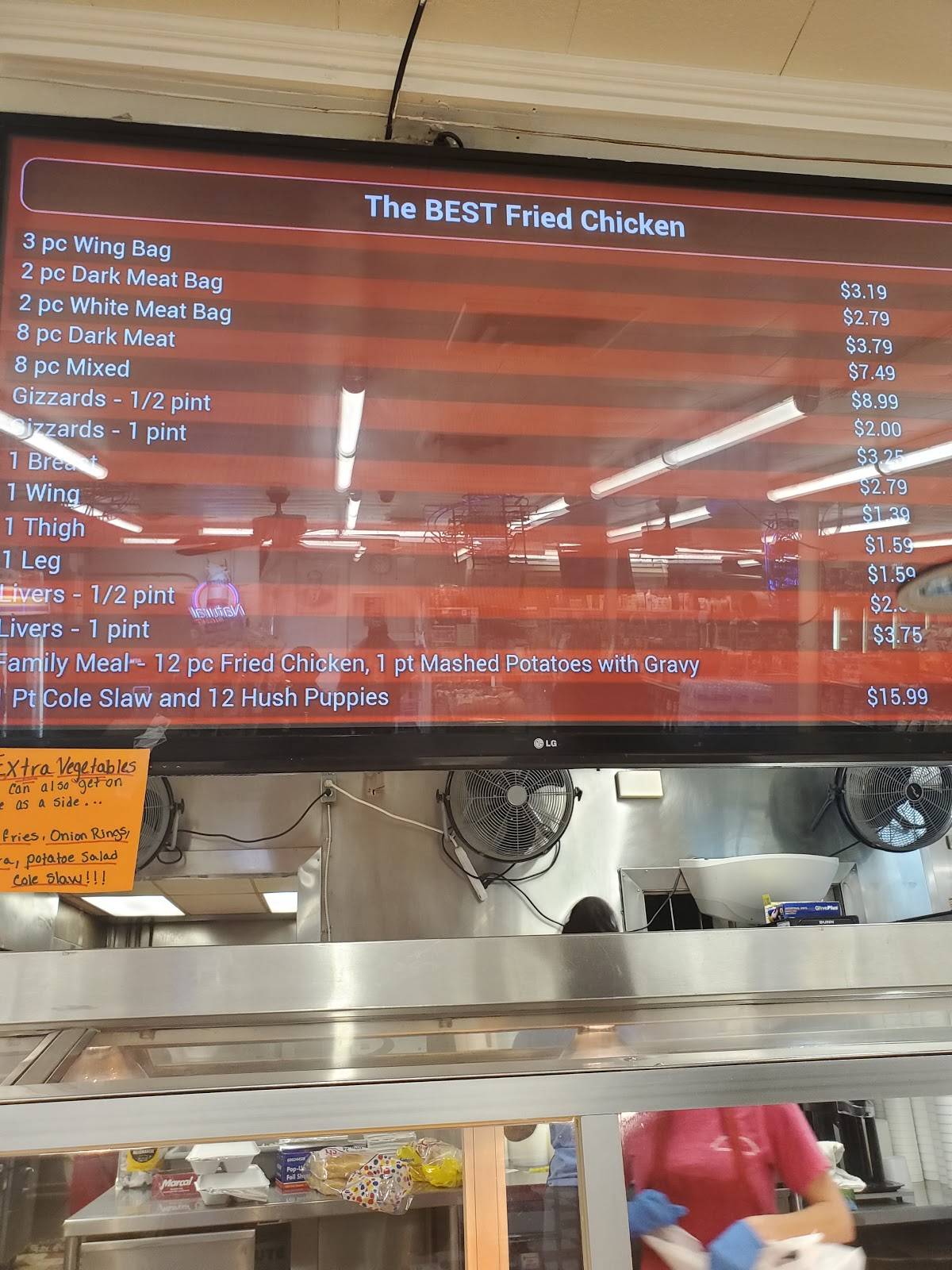 Menu at Key Food Supermarket restaurant, Rocky Mount