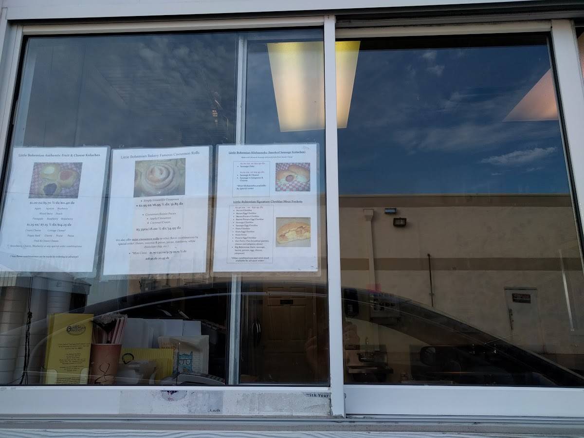 Carta de Little Bohemian Bakery, Belton, 511 Lake Rd