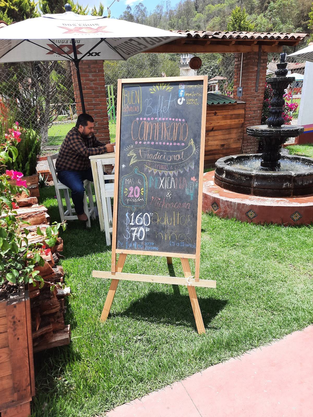 Carta del restaurante PARQUE JANITZIO, Tzurumútaro