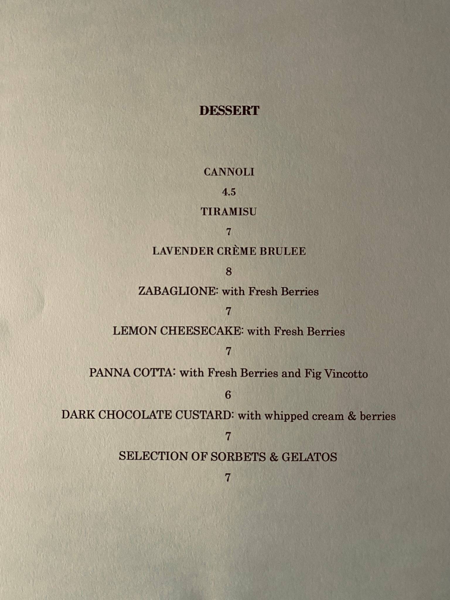 Menu at Press Room restaurant, Shepherdstown
